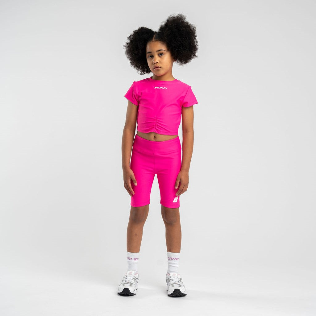 SS25 Bonini Girls Aspire Hot Pink Crop Top – Liquorice Kids